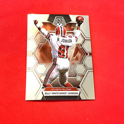 Billy "WHITE SHOES" Johnson .. Atlanta Falcons .. 2023 Mosaic Card 11 ...