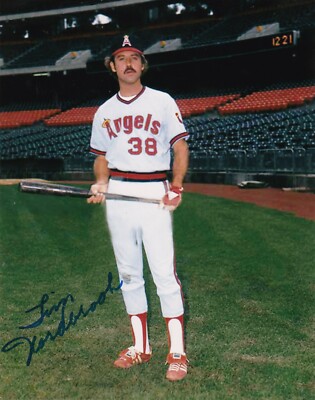 TIM NORDBROOK CALIFORNIA ANGELS ACTION SIGNED 8x10 | eBay