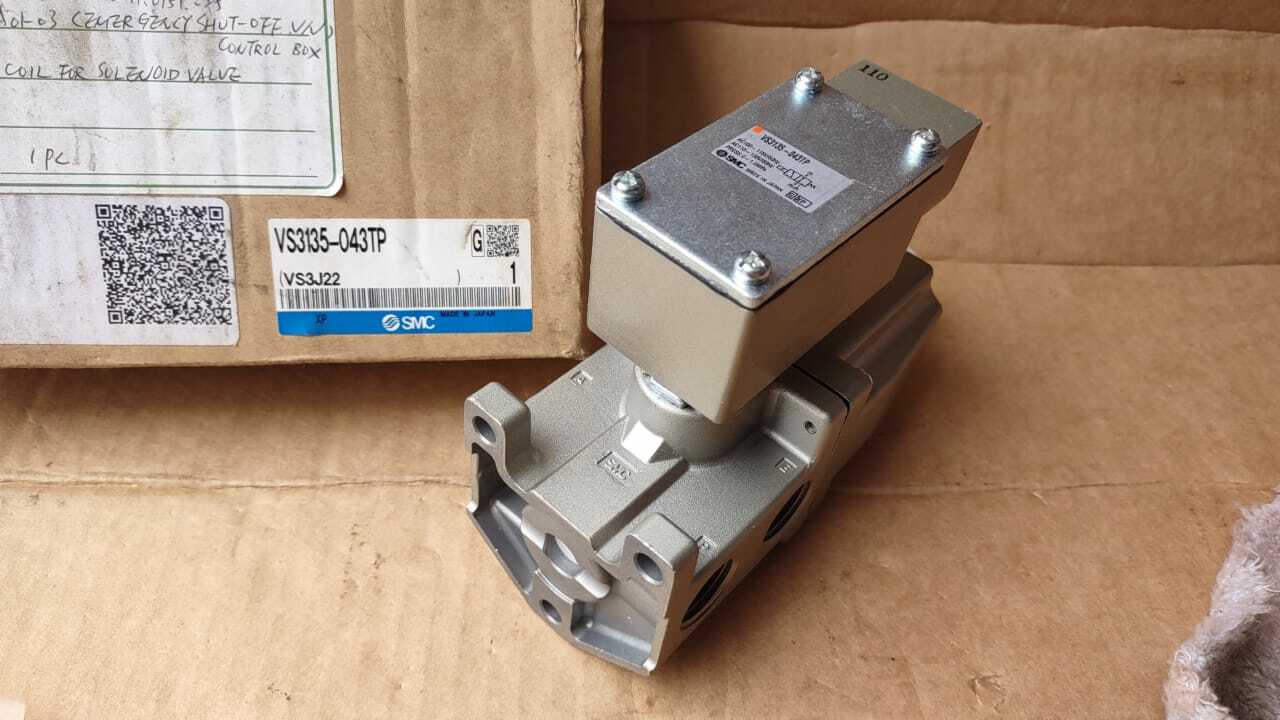 SMC VS3135-043TP Solenoid Valve AC100-115V/50Hz AC110-130V/60Hz Press 0 ...