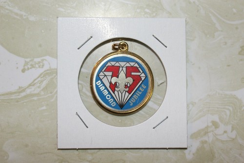 BSA DIAMOND JUBILEE 75TH ANNIVERSARY FOB | eBay
