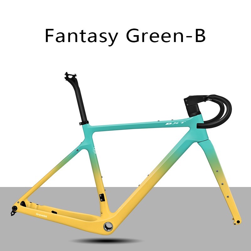 BXT Carbon UDH Gravel Bike Frame Disc Brake Fully Hidden Road Bicycle ...