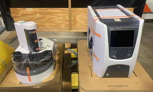 Shimadzu TOC-L CSH Total Organic Carbon Anaylzer & ASI-L Auto Sampler ...