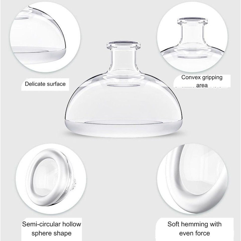 Sputum Cup Silicone Chest Percussion Cup Sputum Remover Burping ...