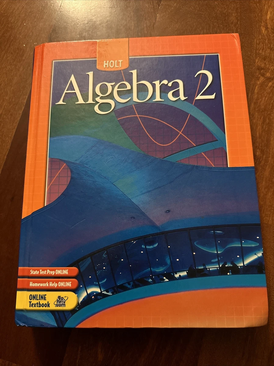 Holt Algebra 2 Textbook