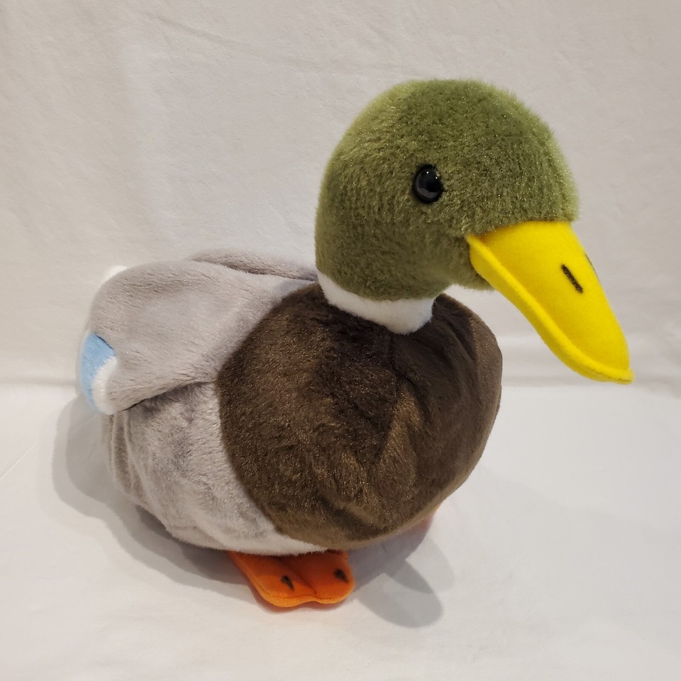 Tiger Tales Toys Dakota Duck 13" Plush Viahart Stuffed Animal Wildlife ...