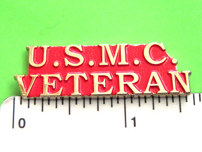 USMC VETERAN- hat pin , tie tac , lapel pin , GIFT BOXED | eBay