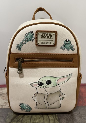 Disney's Star Wars-Mandalorian “The Child” Loungefly Mini Backpack New ...