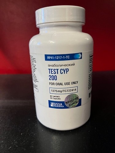 Russia Pharma Test Cyp 200 60 Capsules FREE SHIPPING | eBay