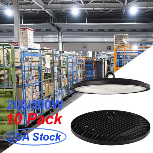 UFO Led High Bay Light 200W 300W Factory Warehouse Commercial Led Shop ...