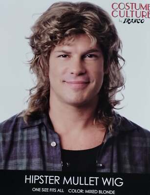 Hipster Mullet - Adult Wig | eBay