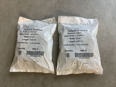 HABASIT AMERICA MAM-5E CONVEYOR BELTS 35 MM X 4440 MM U3S - LOT OF 2 | eBay