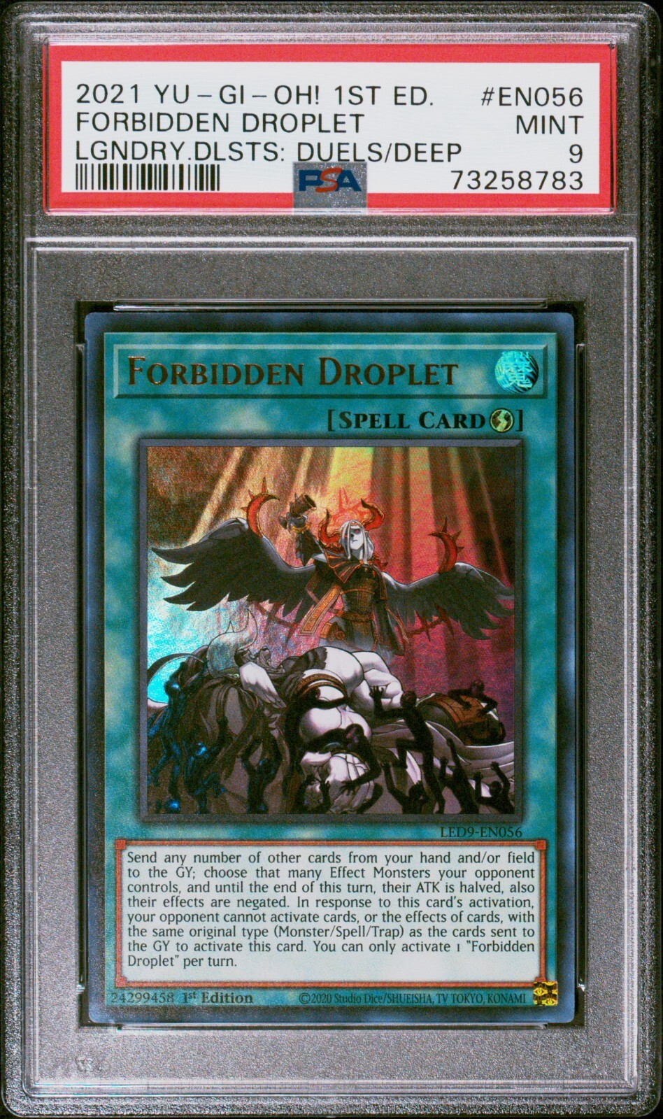 Yu-Gi-Oh! TCG Forbidden Droplet Legendary Duelists: Duels From the Deep ...