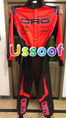 CRG Go Kart Race Suit CIK FIA Level with free Balaclava | eBay