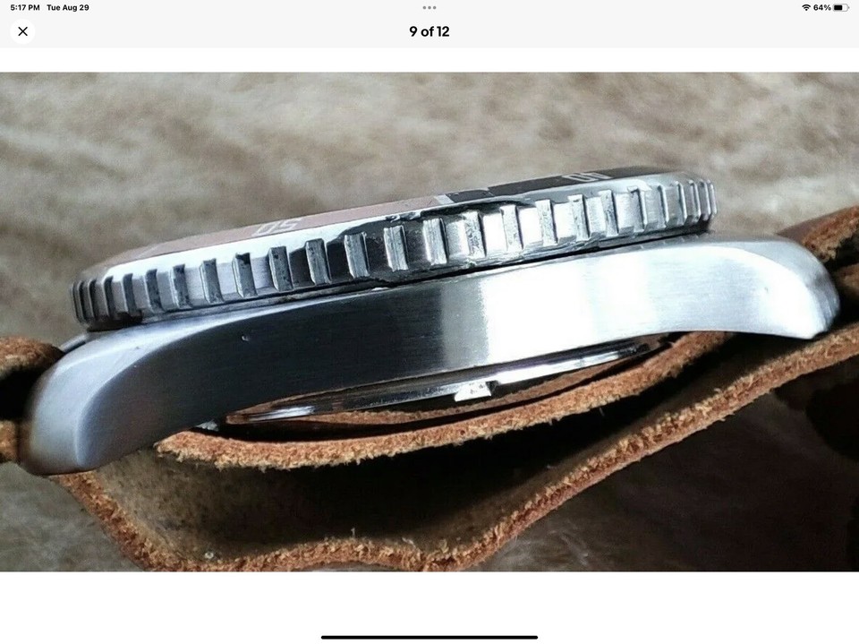 FELCA DIVER SEASCOPER III Monnin Auto 42 MM Mens Watch 1984 Coke Bezel ...