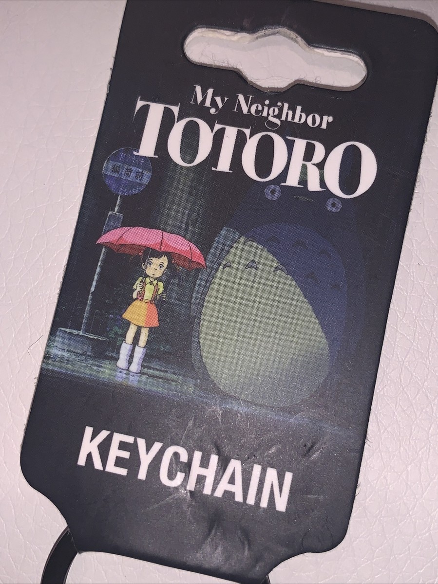 Totoro Flying With Umbrella