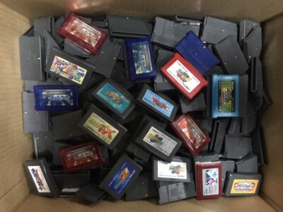 【Lot 75 set】Nintendo GAME BOY Advance Cartridge random Junk Japanese ...