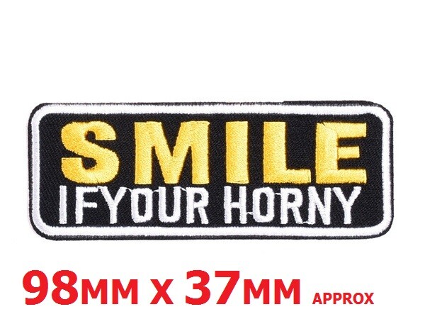 EMBROIDERED PATCH GRUMPY MOTORCYCLE JACKET HELMET HARLEY HONDA BIKE UTE ...