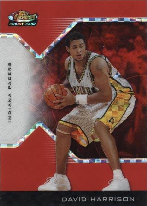 2004-05 Topps Finest - David Harrison #158 Red X-Fractor /99 (RC) for ...