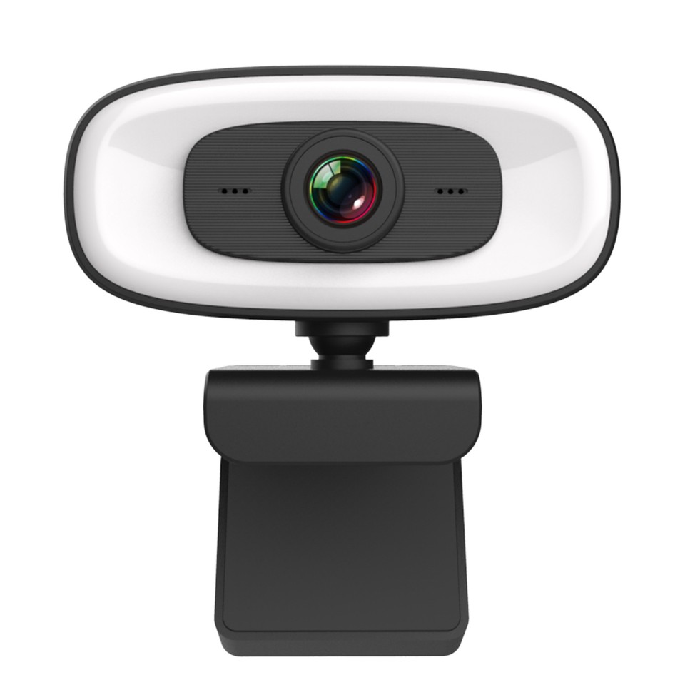 4K HD 1080P Webcam Fill Light Web Camera With Microphone for PC Latop ...
