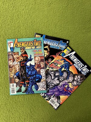 AVENGERS TWO: Wonder Man and the Beast #1-3 Complete Marvel Comics ...