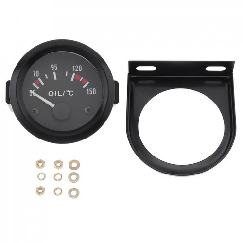 Universal Car Oil Temperature Gauge 12V 2" 52MM LED Electrical with ...