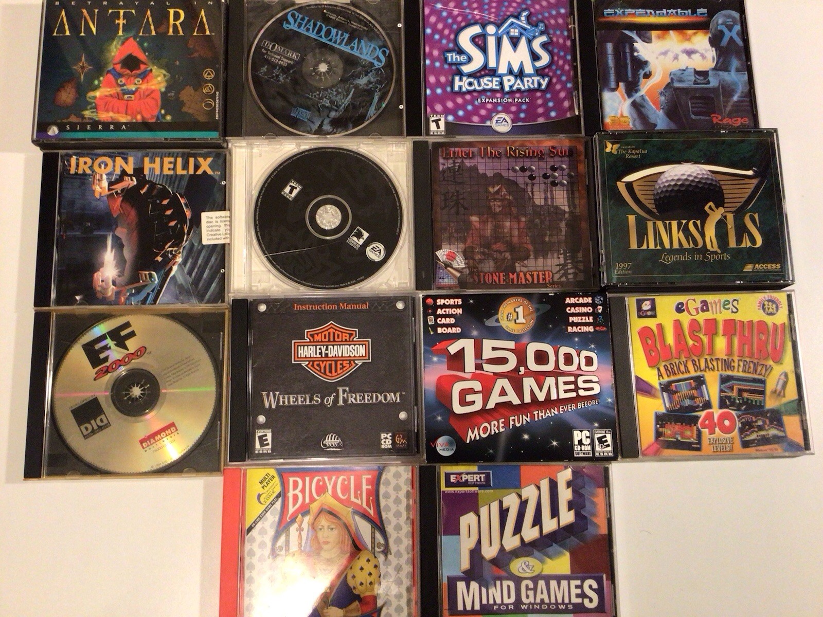 Lot Of 14 Vintage Pc Games | eBay