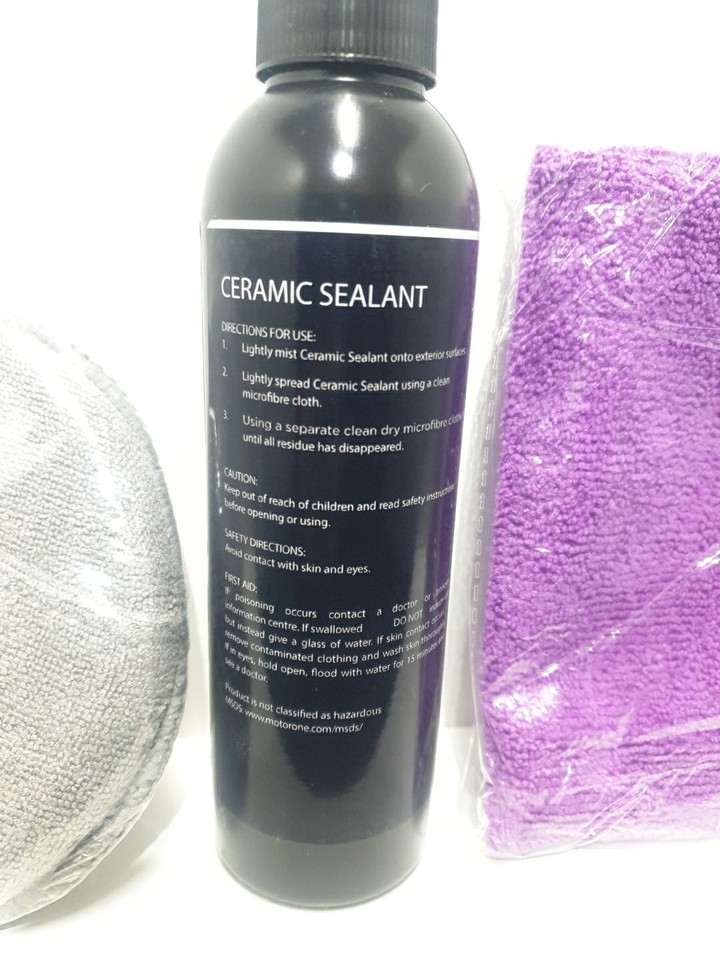 HYDRO G9+ Graphene Ceramic Sealant Exterior Coating Pack 250ml Car ...