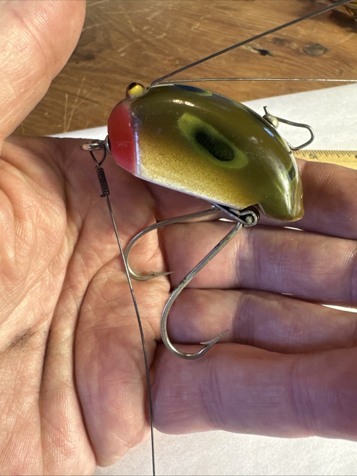 Creek Chub Bait Co. Weed Dee Frog Old Fishing Lure 1920's. | eBay
