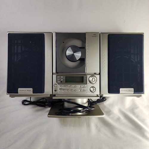 Sharper Image S0226 Vertical CD Player & AM/FM Digital Tuner Radio ...