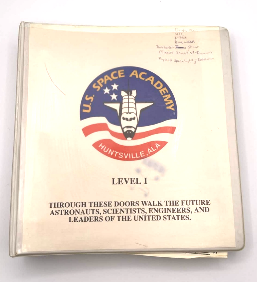 NASA Space Camp Youth 16 Flight Suit Huntsville AL + Binder Book Set | eBay