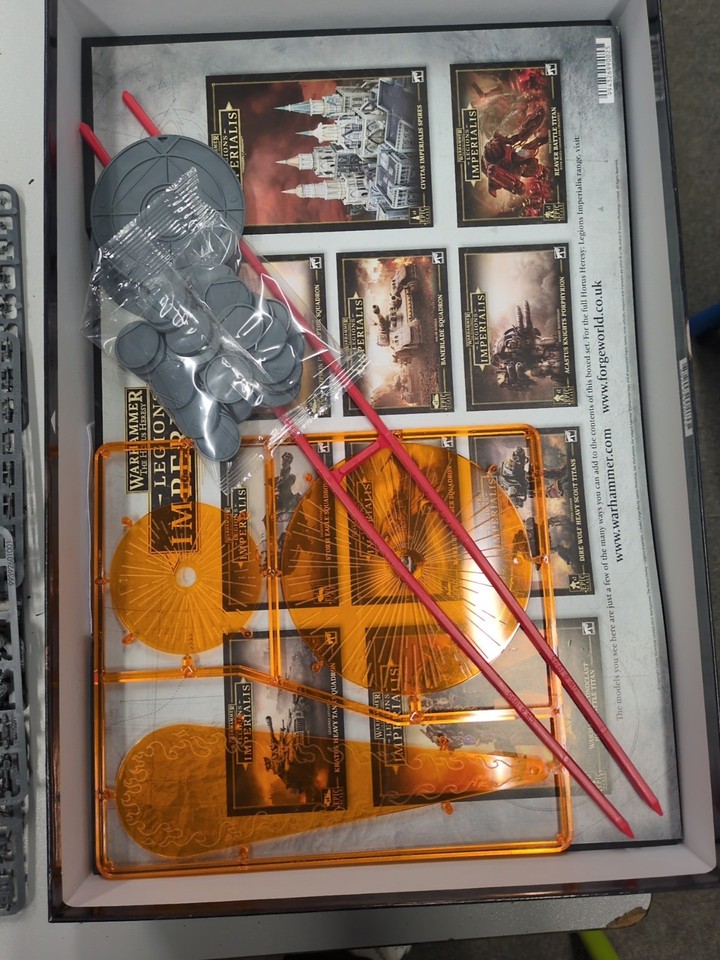 Legions Imperialis: The Horus Heresy - Opened - Complete starter set ...