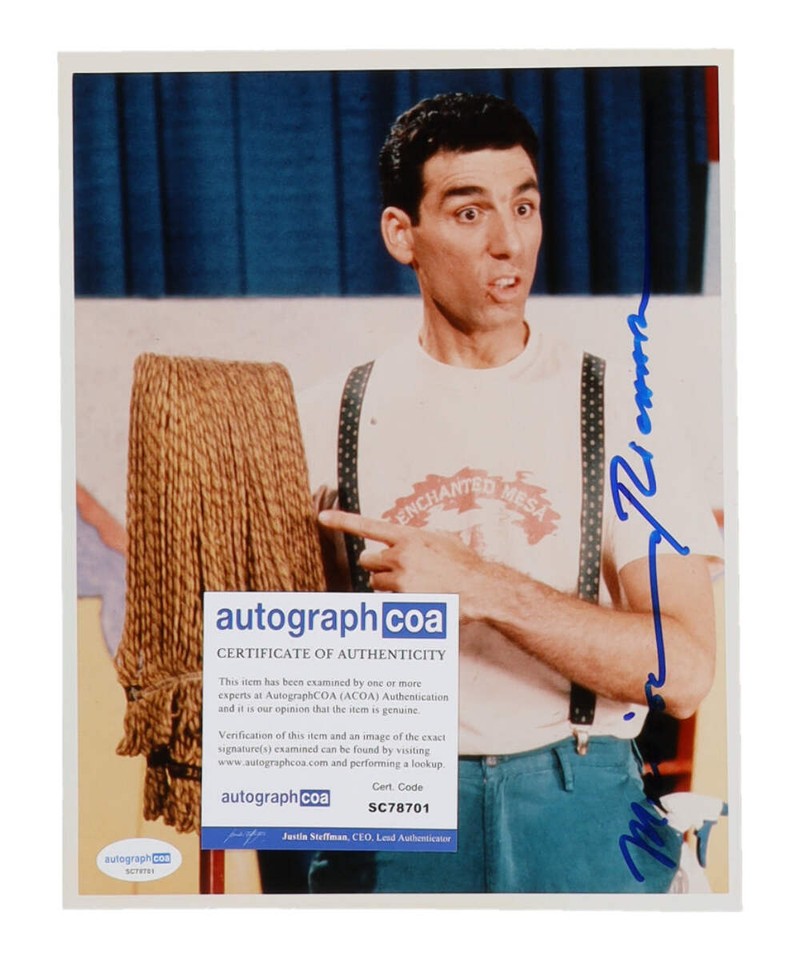 Michael Richards Signed "UHF" 8x10 Photo (ACOA) - Stanley Spadowski | eBay