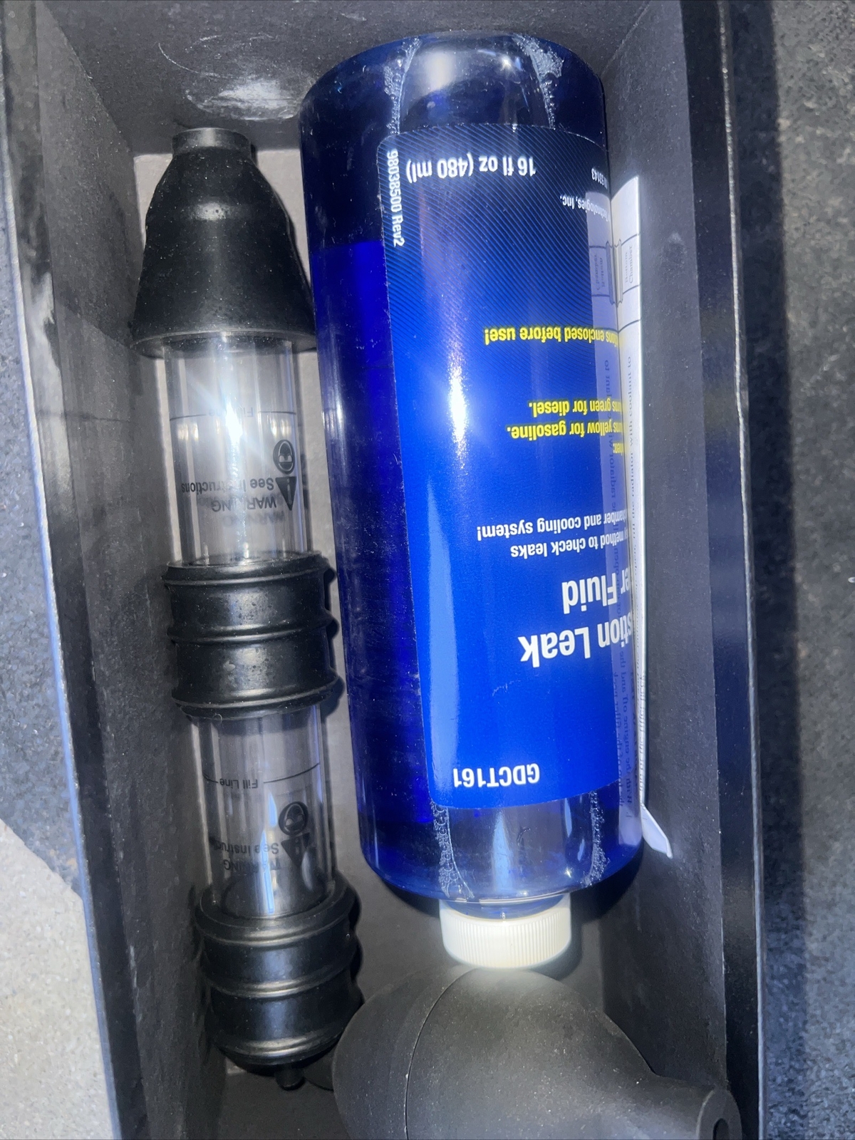 Blue Point Combustion Leak Tester GDCT16 and Fluid Gdct161 for sale ...