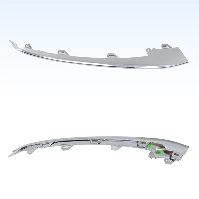 3x Chrome Front Bumper Part Cover Lip Trim For 18-20 Mercedes Benz W222 ...