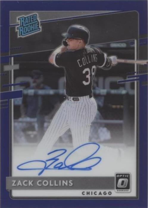2020 Panini Donruss Optic - Rated Rookie Signatures Zack Collins #RRS ...