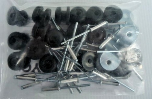 TOYOTA HILUX SOFT TONNEAU COVER REPLACEMENT FITTING KIT BALL & RIVET ...