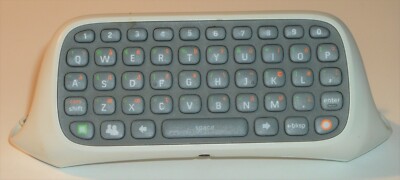 Microsoft Xbox 360 Chatpad Keyboard Controller Attachment ~ White ...