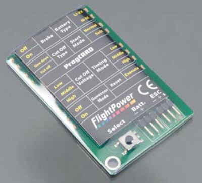 FlightPower Program Card/FlightPower ESC # FPMW0280 | eBay