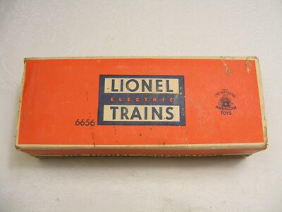 Vintage Lionel Electric Train 6656 Box Car in Original Box 9-e | eBay