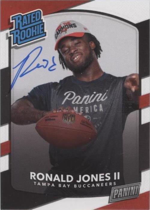 2018 Panini NFLPA Rookie Premiere Autographs - Ronald Jones II Personal ...