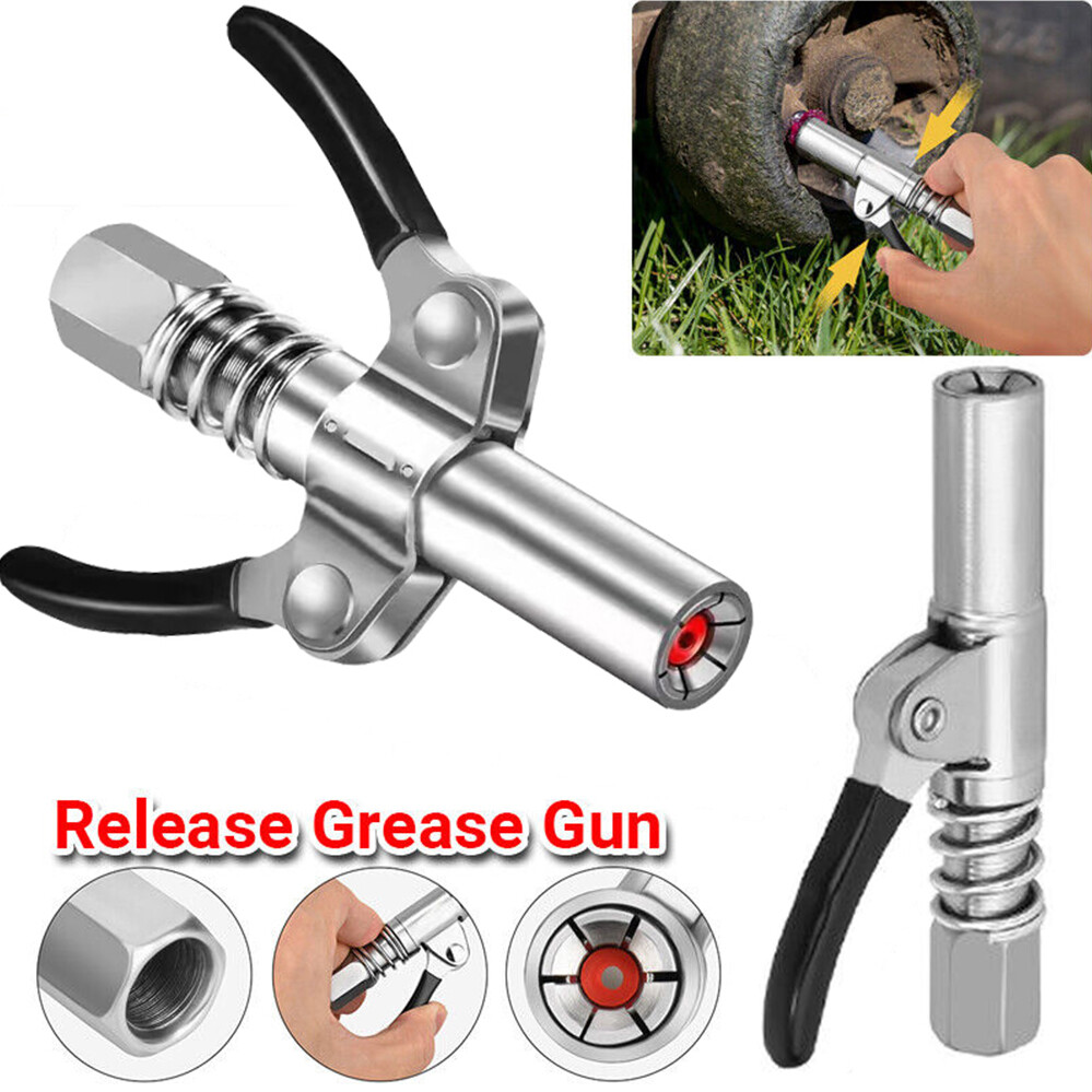 Heavy-Duty Grease Coupler Quick Coupler NPTI/8 10000PSI Release Grease ...