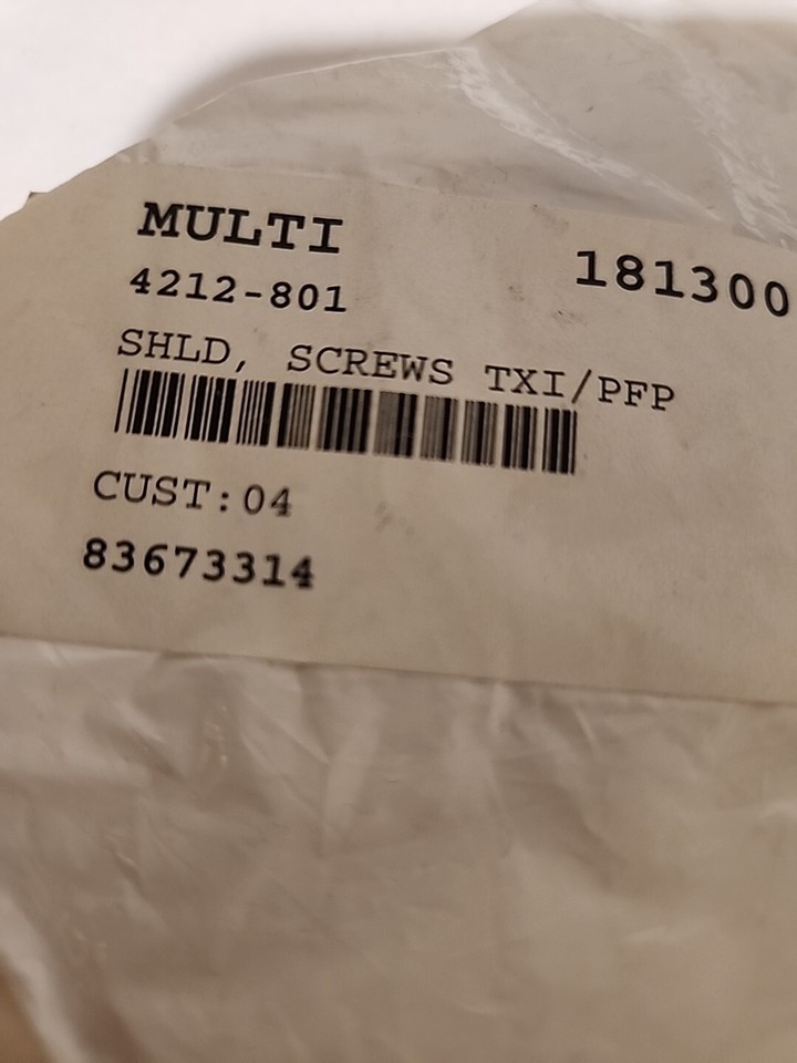 Arctic Cat Snowmobile TXI/PFP Helmet Shoulder Screw 4212-801 Pkg Of 3 ...