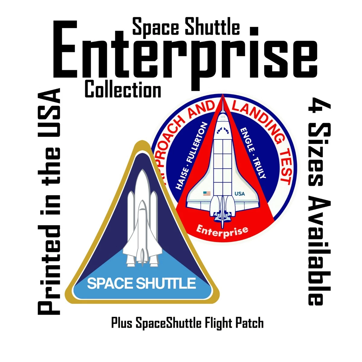Enterprise Mission Patches Nasa