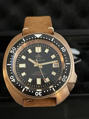 Addiesdive AD2104 Bronze Automatic Watch | eBay