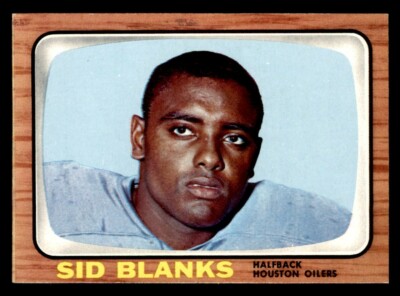 1966 Topps Football #49 Sid Blanks NM | eBay