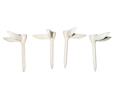 Golf Tees Aim Assist Wings Vintage JJ Mac Rare Directional Tee Lot Of 4 ...