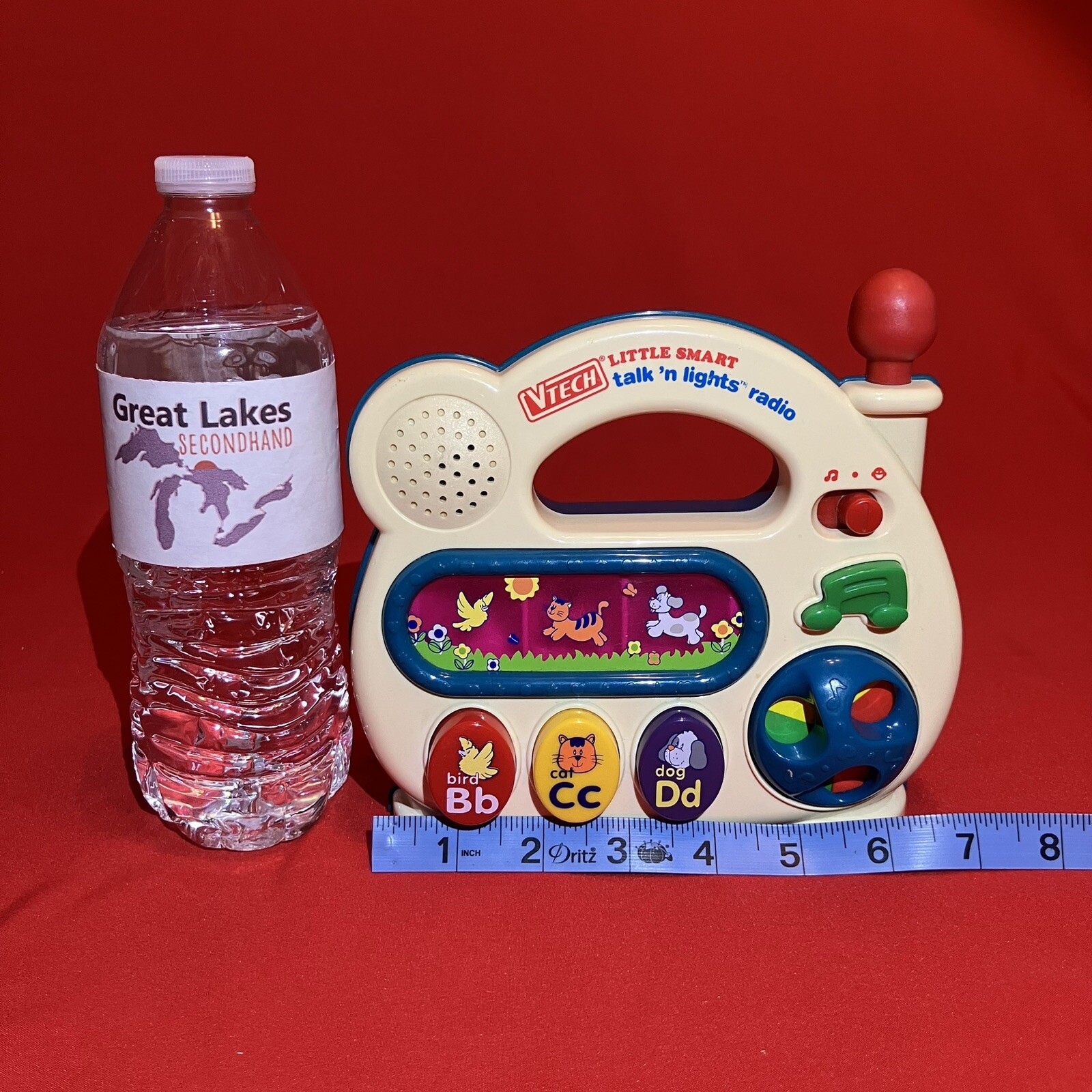 Vintage Vtech Little Smart Talk N Lights Radio / Electronic Interactive ...