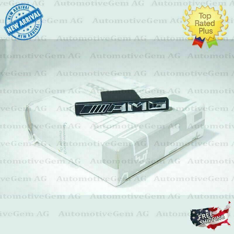 AMG Front Grille Emblem Panamericana Radiator Chrome Badge Mercedes C63 ...
