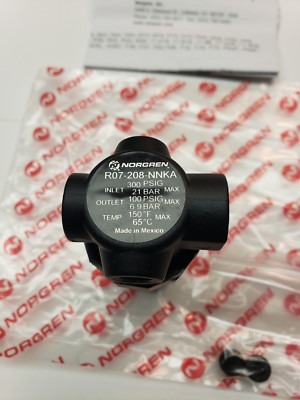 NORGREN R07-208-NNKA Air Pressure Regulator 1/4"NPT | eBay
