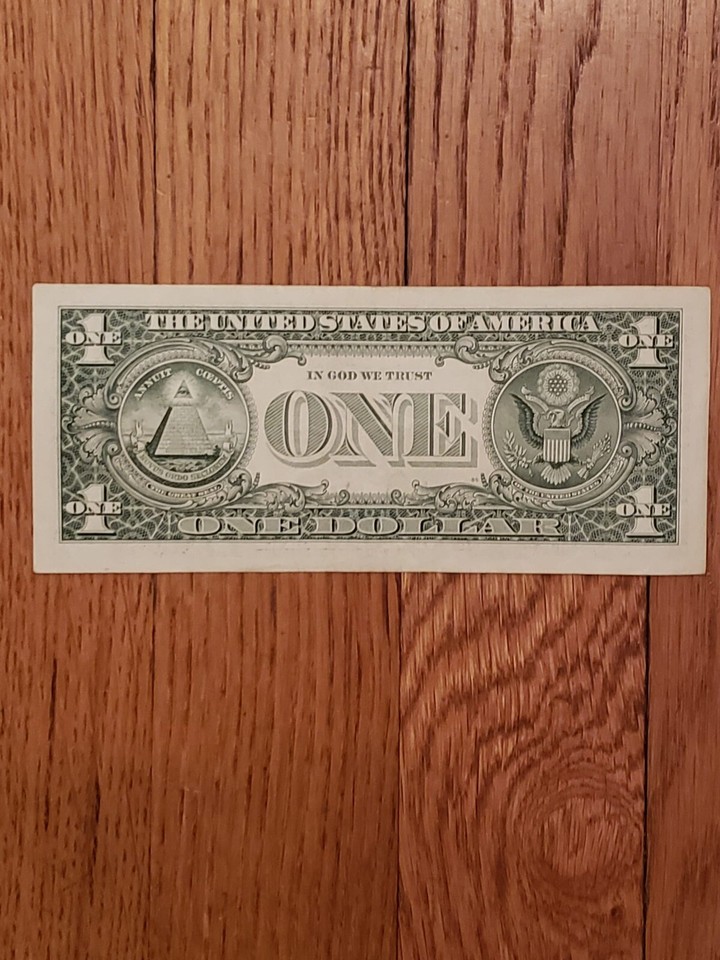 Quad 8s Trinary Note F86181868M Fancy Serial Number One Dollar Bill ...